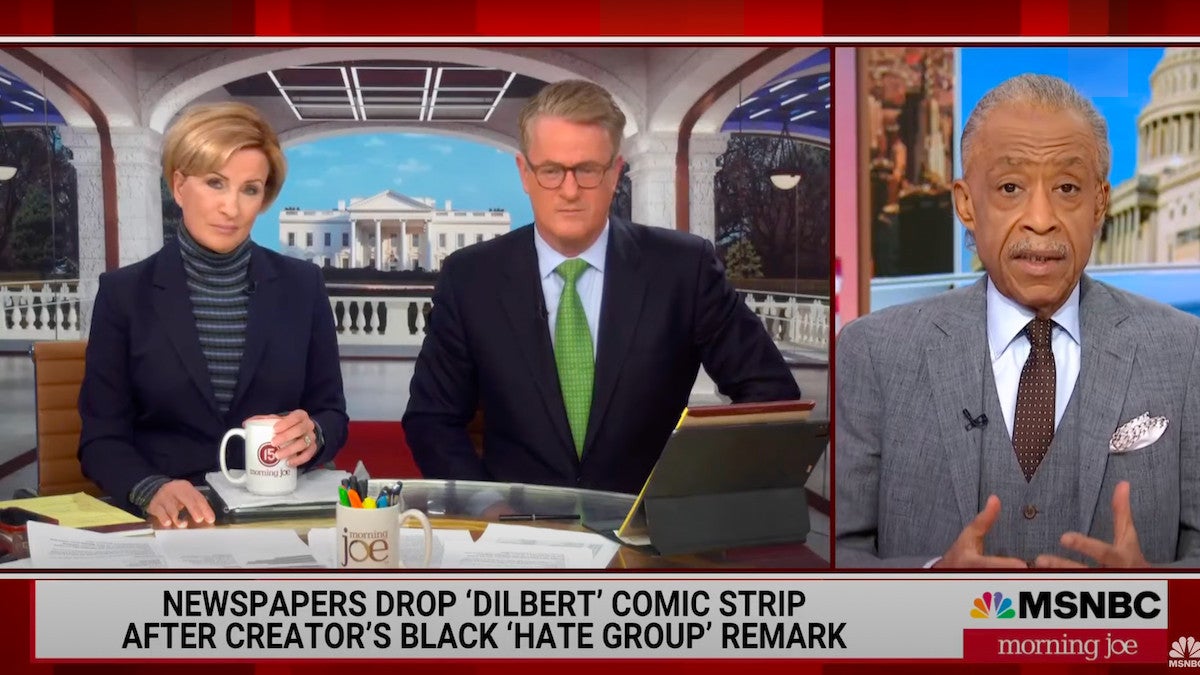 Morning Joe Says Anyone Still Supporting Dilbert Is Making a Mistake