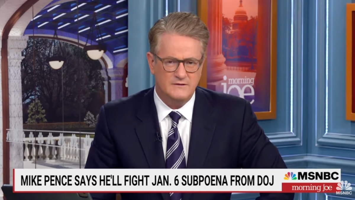 'Morning Joe' Pins Pence for ‘Preposterous’ Jan. 6 Hypocrisy: 'At Some ...