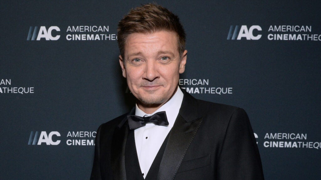 Jeremy Renner Walks on Anti-Gravity Treadmill After Snow Plow Accident