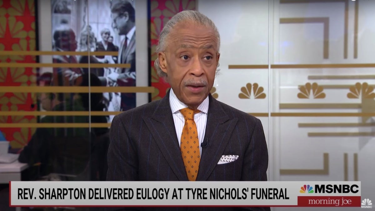 Al Sharpton on Tyre Nichols: 'Time For Congress to Stop' Police Brutality