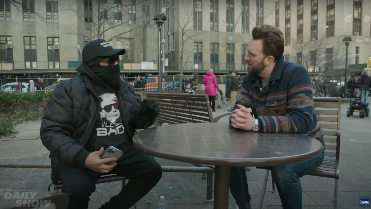 The Daily Show Speaks With Trump Protesters in New York