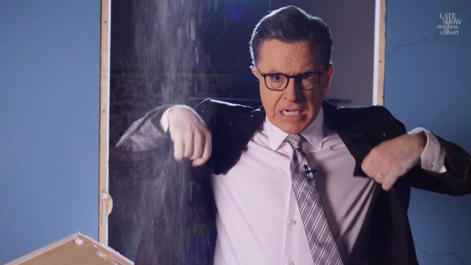 Colbert Mocks Trump's 'Embarrassing,' 'Creepy' CPAC Speech Full of ...