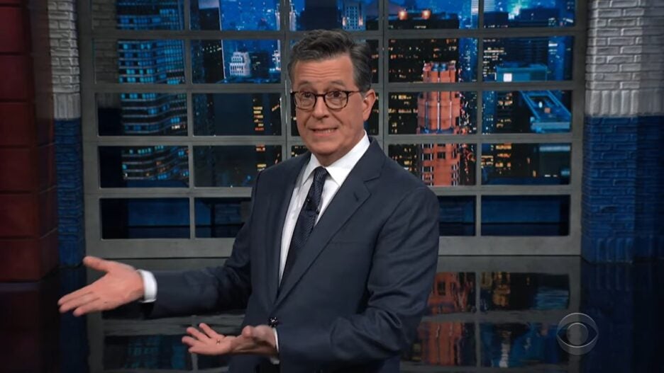 Stephen Colbert Extends 'Late Show' Contract Through 2026