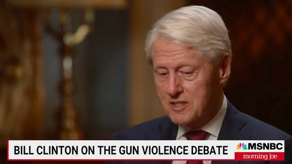Bill Clinton Names the Big Problem With Gun Owners Today