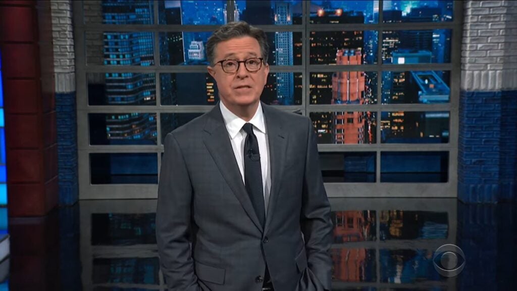 Colbert Torches Florida Republican for Calling Trans People Mutants