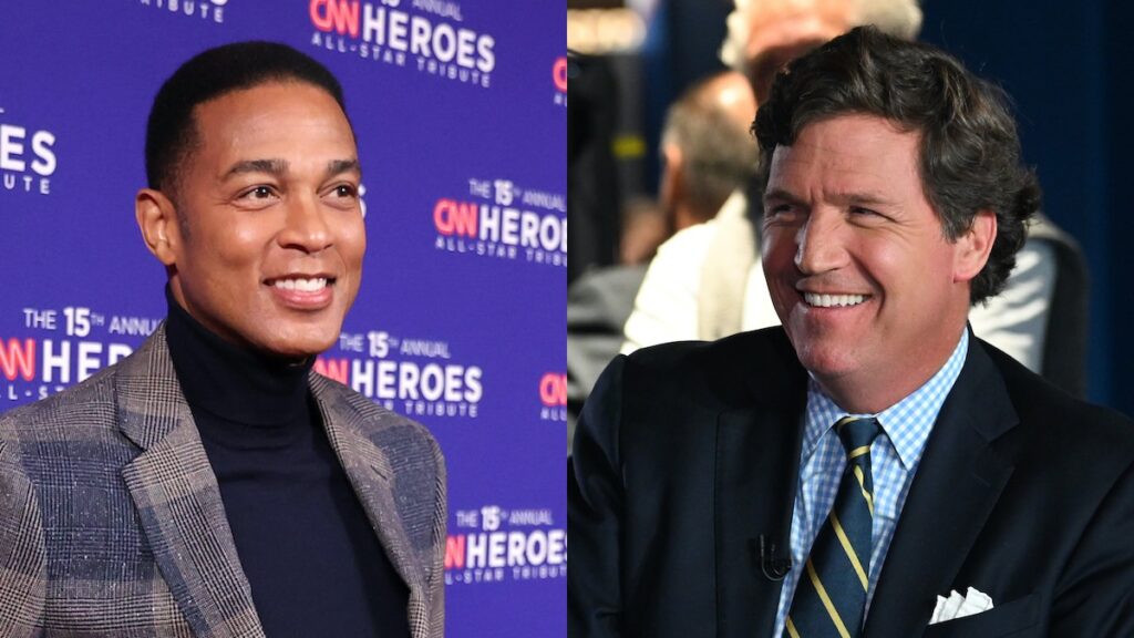 Tucker Carlson and Don Lemon Have Been Texting Each Other