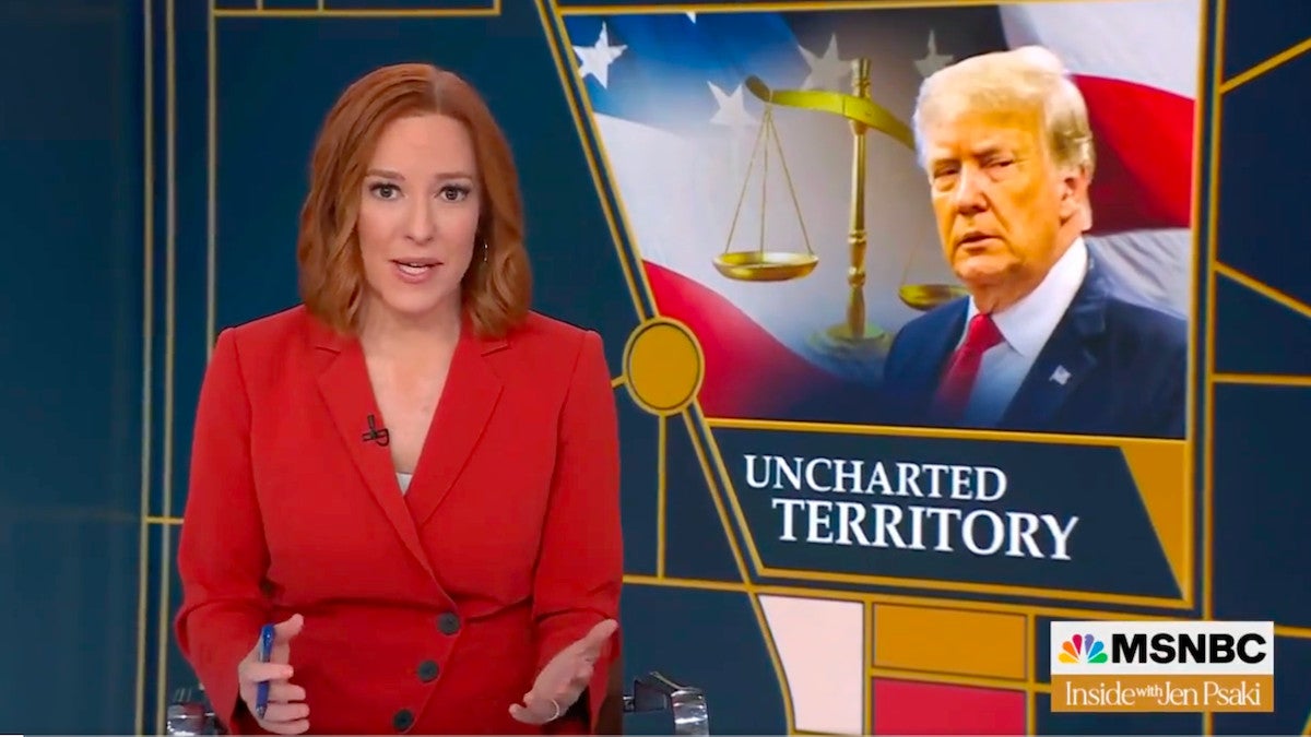 Jen Psaki Warns Democrats to Hide Their Support of Trump Indictment