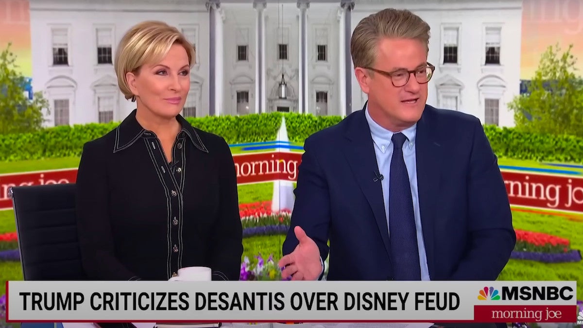 Morning Joe Says Disney Is Making DeSantis Look Like a Fool