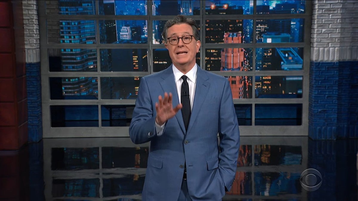 Colbert Says Billionaire Scandal Means Clarence Thomas Wins Mother's Day