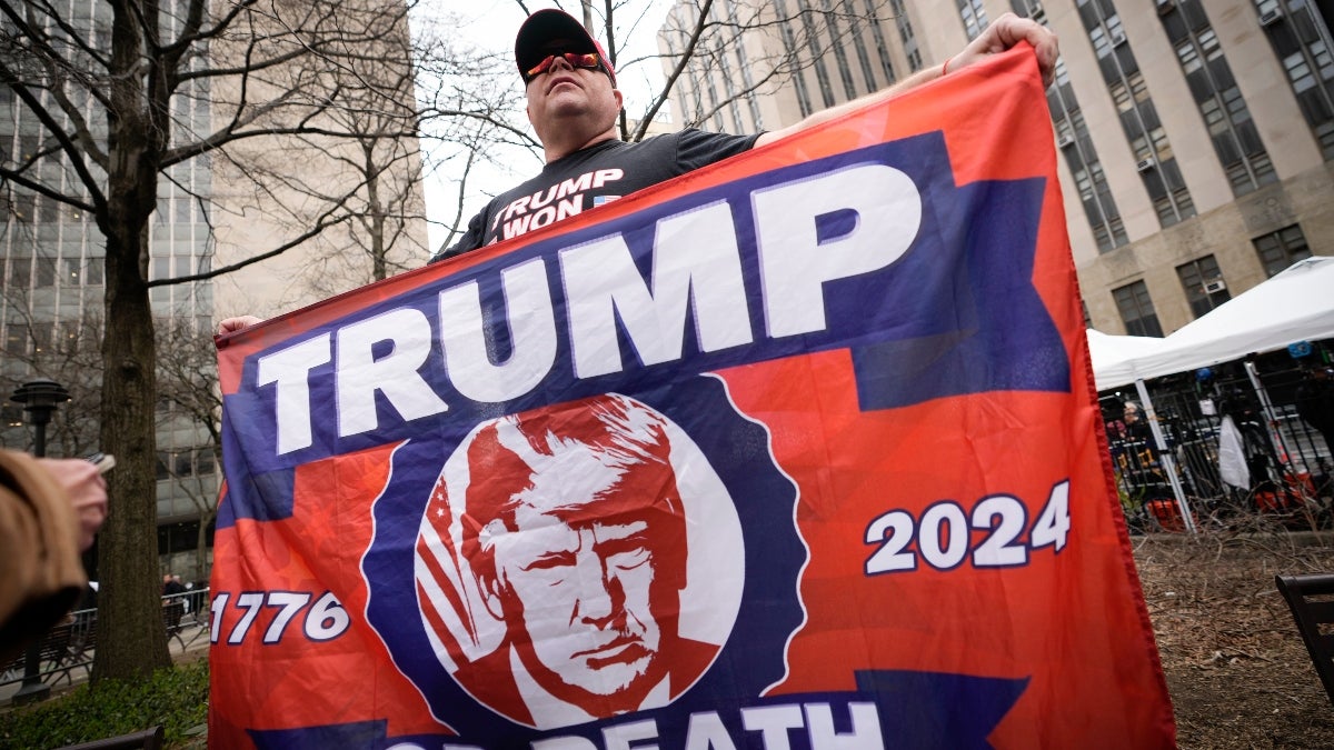 The Scene at Trump Indictment (Photos)