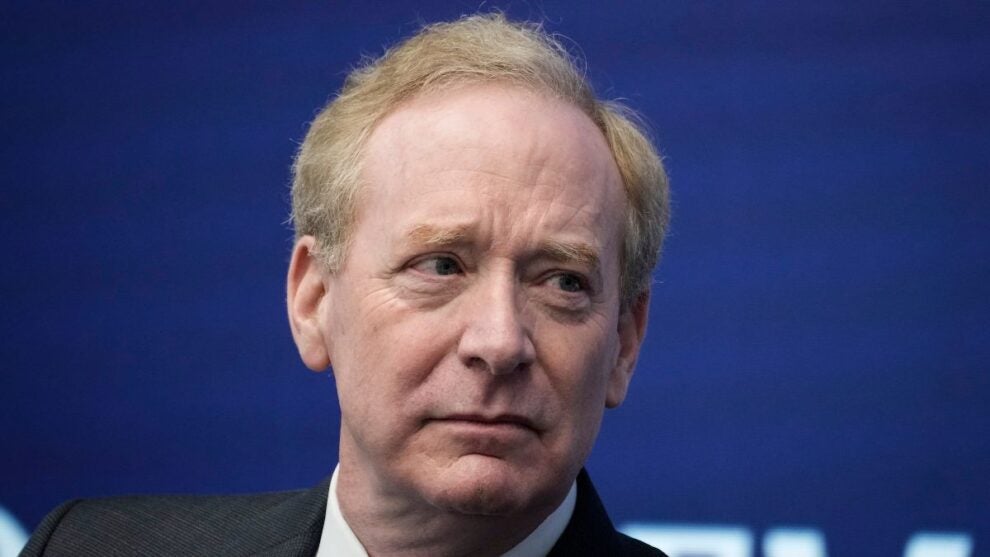 Microsoft President Answers the Question How to Best Govern AI