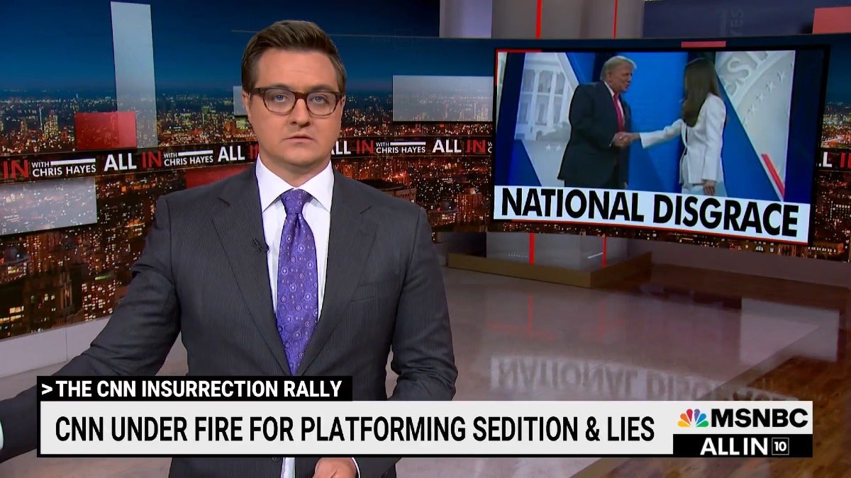 Chris Hayes Slams Trump Town Hall: 'I Should Rule Is Not a View That ...