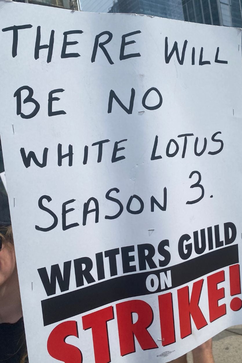 Most Witty Signs From Hollywood WGA Writers Strike