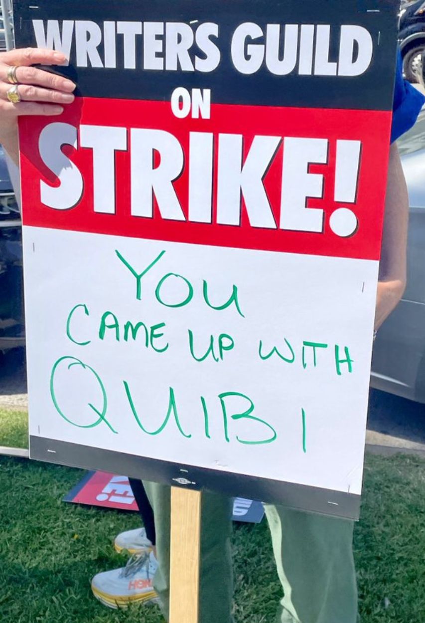 Most Witty Signs From Hollywood WGA Writers Strike