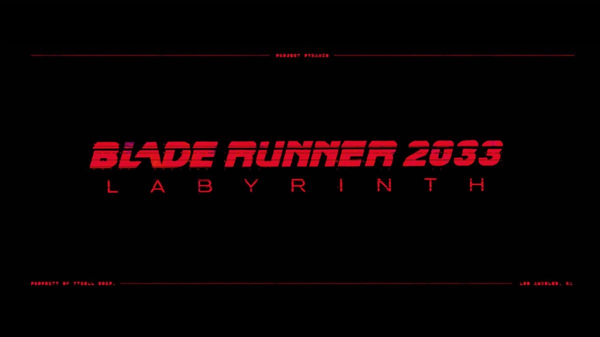 'Blade Runner' to Launch Video Game at Annapurna Interactive