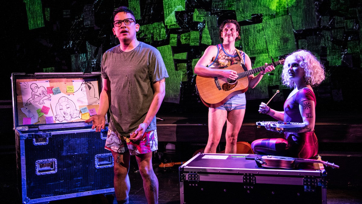 'Lizard Boy' Off Broadway Review: He's Green and He's Gay - But He's No ...