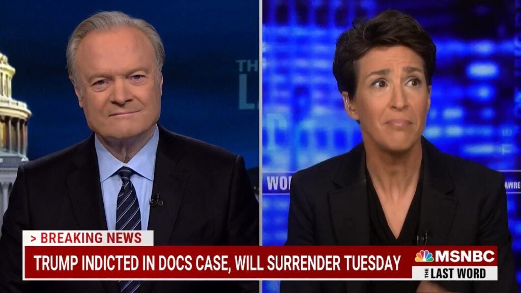 MSNBC Sweeps Fox News and CNN as Department of Justice Unseals Trump ...