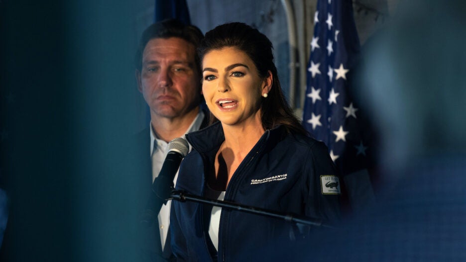 Ron DeSantis Sees Wife Being Labeled ‘America’s Karen’ as 'a Badge of ...