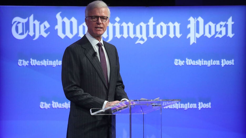 Washington Post Publisher Fred Ryan Stepping Down Over 'Decline in ...