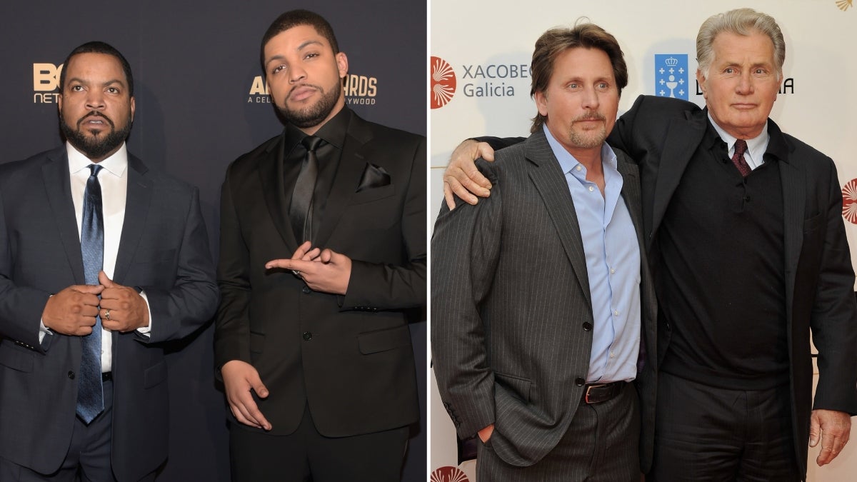 14 Hollywood Father-Son Lookalikes (Photos)