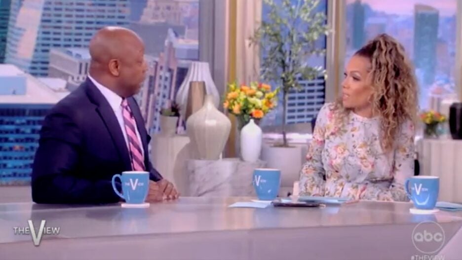 The View: Sunny Hostin, Tim Scott Caught Arguing After Break