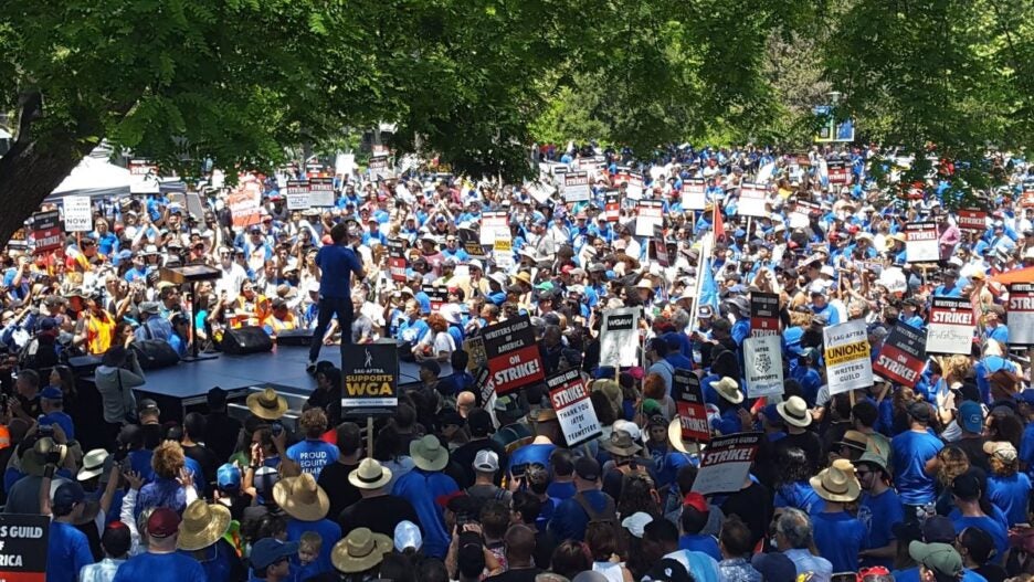 Actors Guild Set to Join Writers for Hollywood's First Double Strike in ...