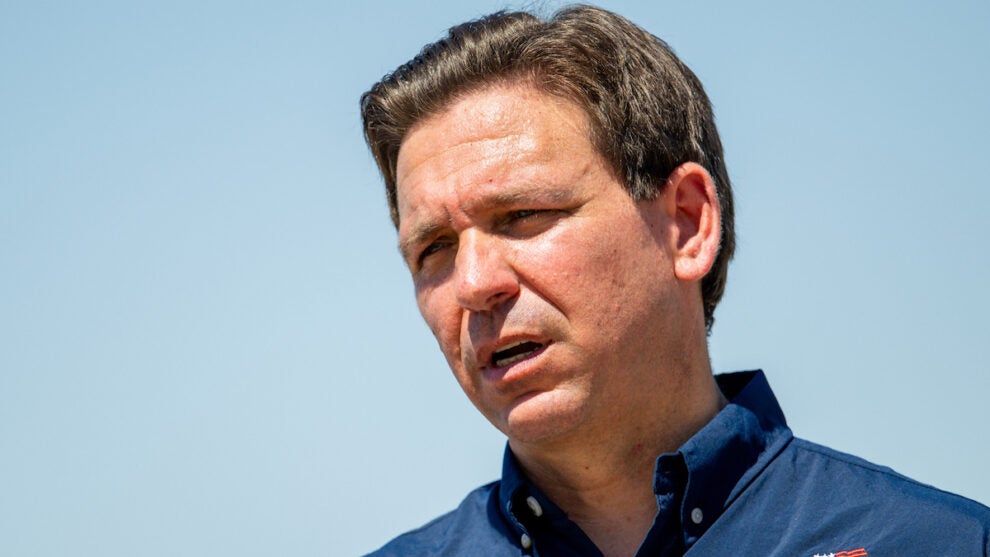 Ron DeSantis Mocked for Vow to 'Start Slitting Throats'