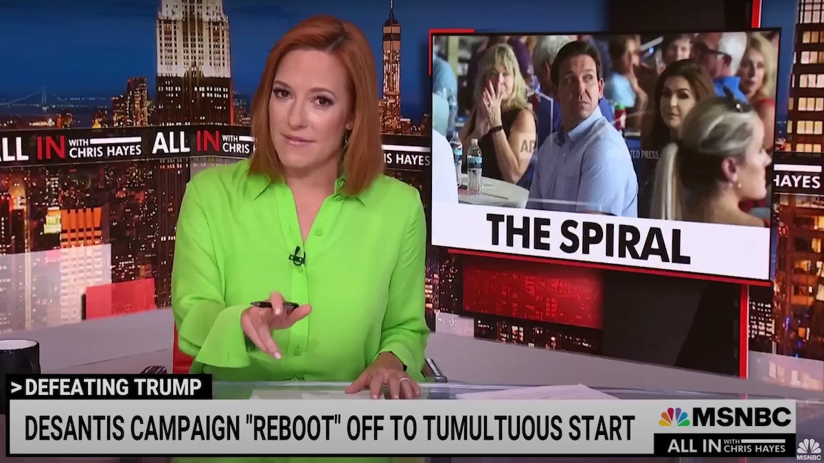 Jen Psaki Questions if Ron DeSantis Really Wants to Be President