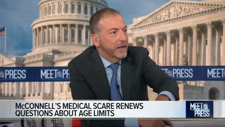 Meet the Press Debates Age Limit for Lawmakers After McConnell