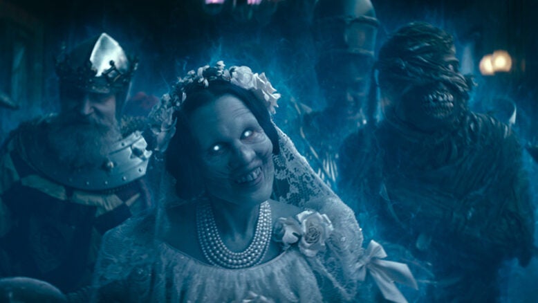 How the Haunted Mansion Movie Integrated Both Versions of the Ride