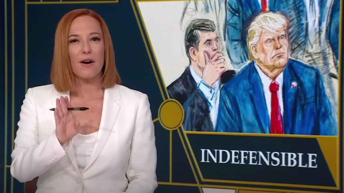 Jen Psaki Picks Apart Trump's 'Absurd' Legal Defenses