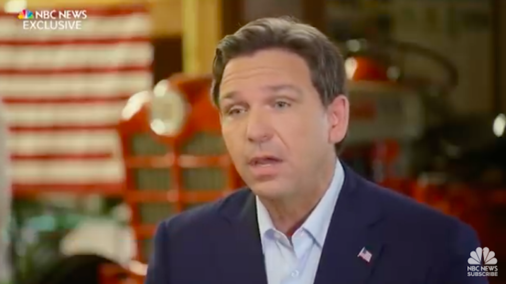 Ron DeSantis Gets 'We Want Trump' Chanted in His Face at Iowa State Fair