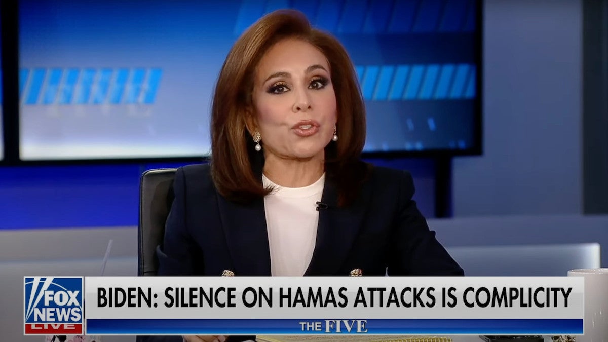 Jeanine Pirro Slams Rashida Tlaib for Viral Response to Israel, Hamas ...
