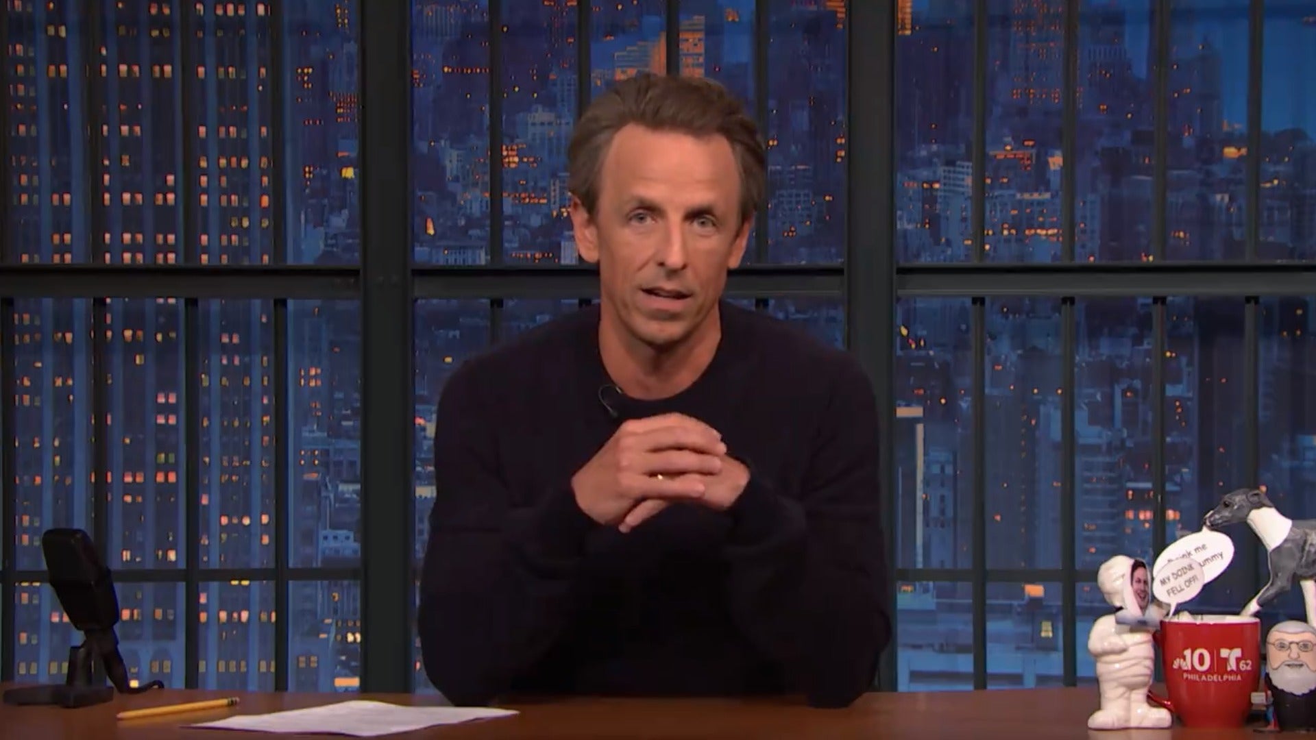 Seth Meyers Lauds WGA for 'Very Fair Deal' in Post-Strike Return