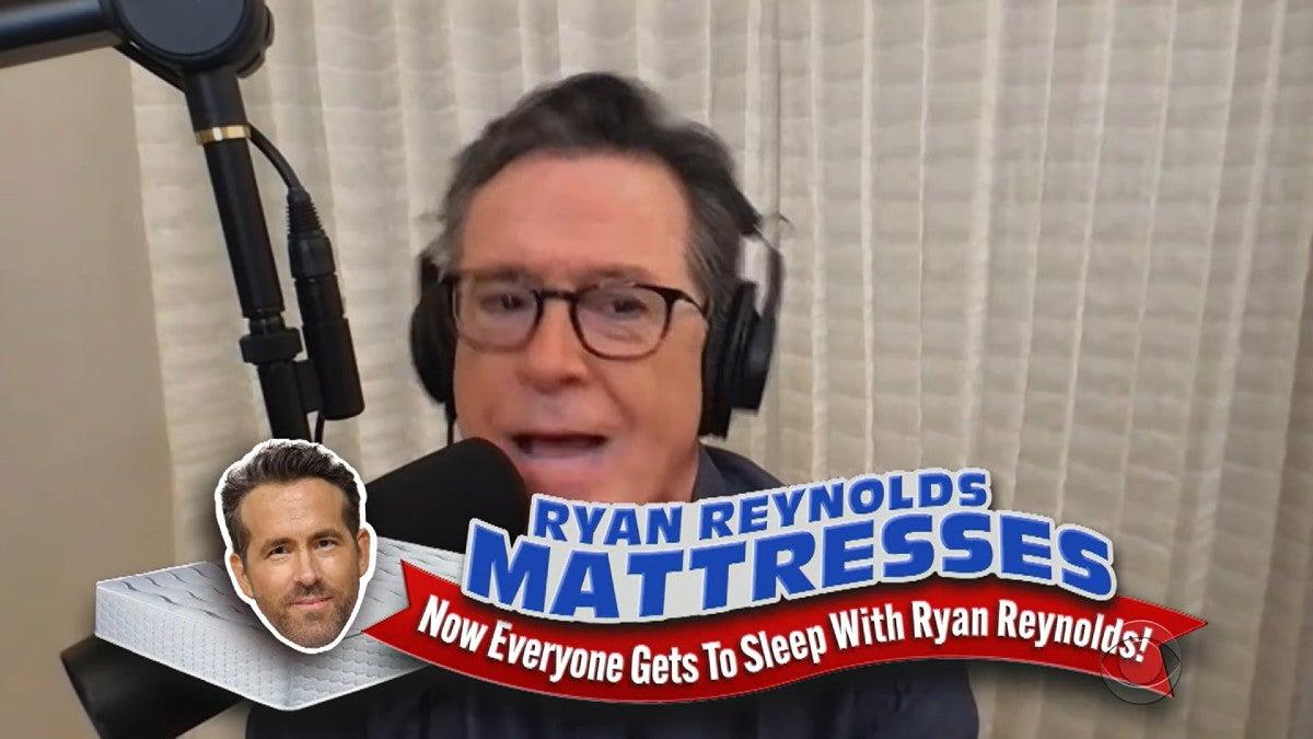 Colbert Tapes 'The Late Show' From Home Because He Got COVID