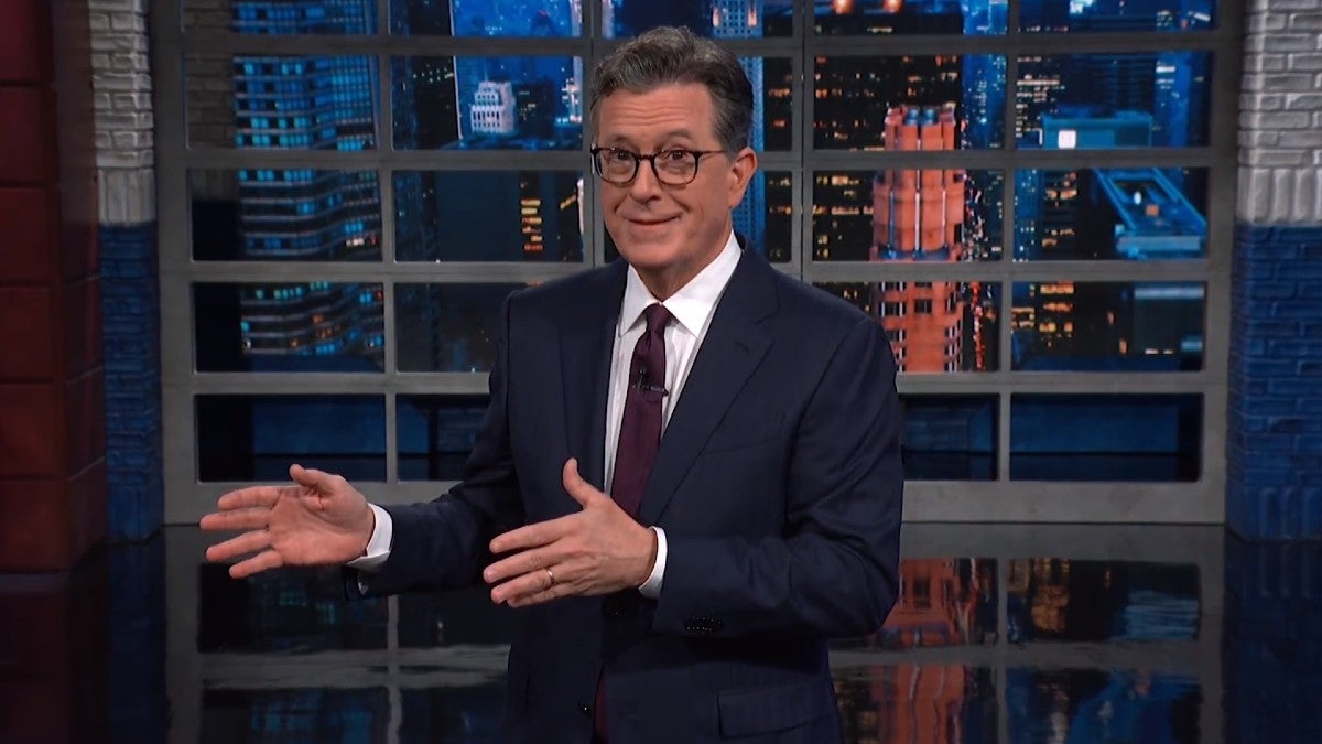 Colbert Celebrates Return of His Writers in First Post-Strike 'Late Show'