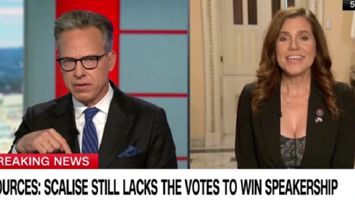 Jake Tapper Calls Out Nancy Mace: 'Name One' Dem Who Trusts Jim Jordan