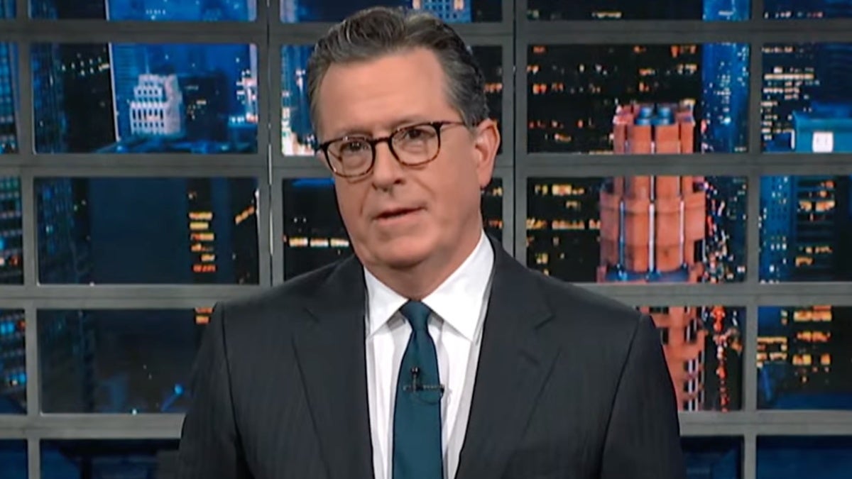 'The Late Show' Canceled Tuesday as Stephen Colbert Still Has COVID