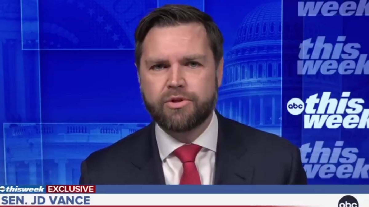 George Stephanopoulos Cuts off JD Vance Mid-Interview | Video