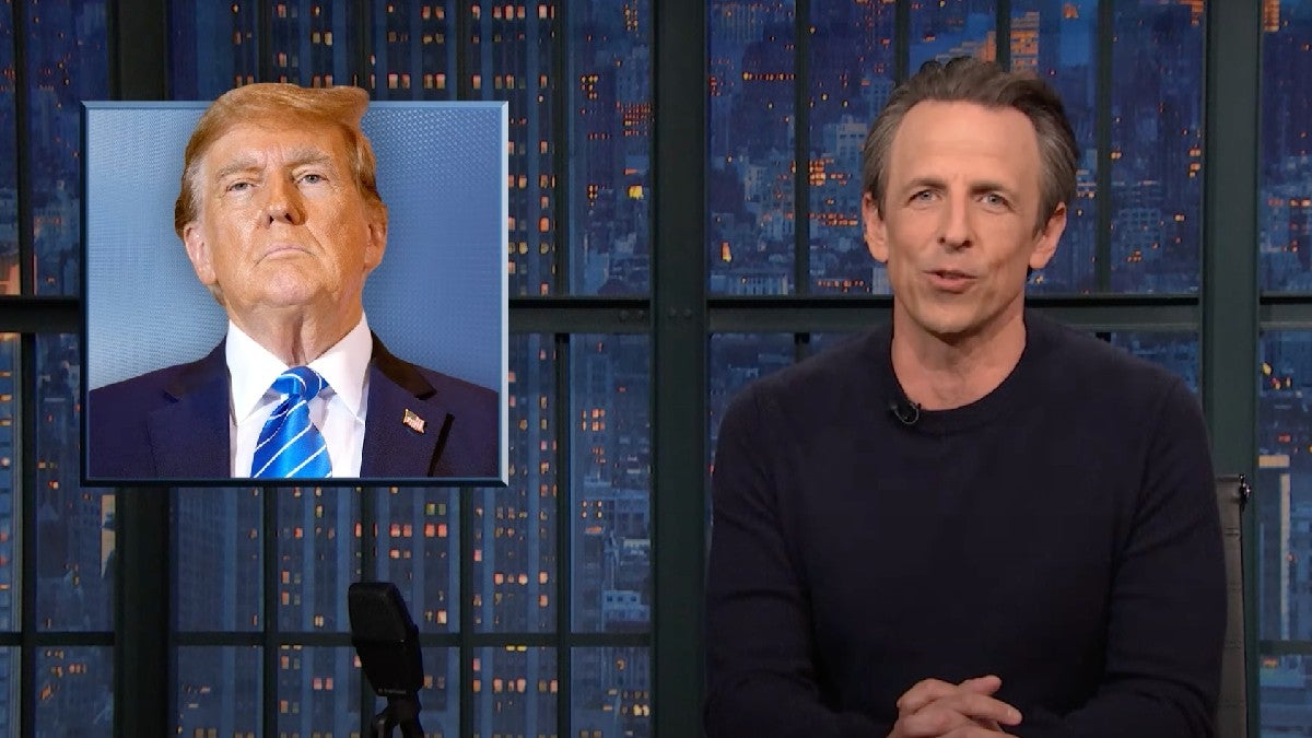 Seth Meyers Says Trump Is Too Hated to Get Unbiased New York Jury
