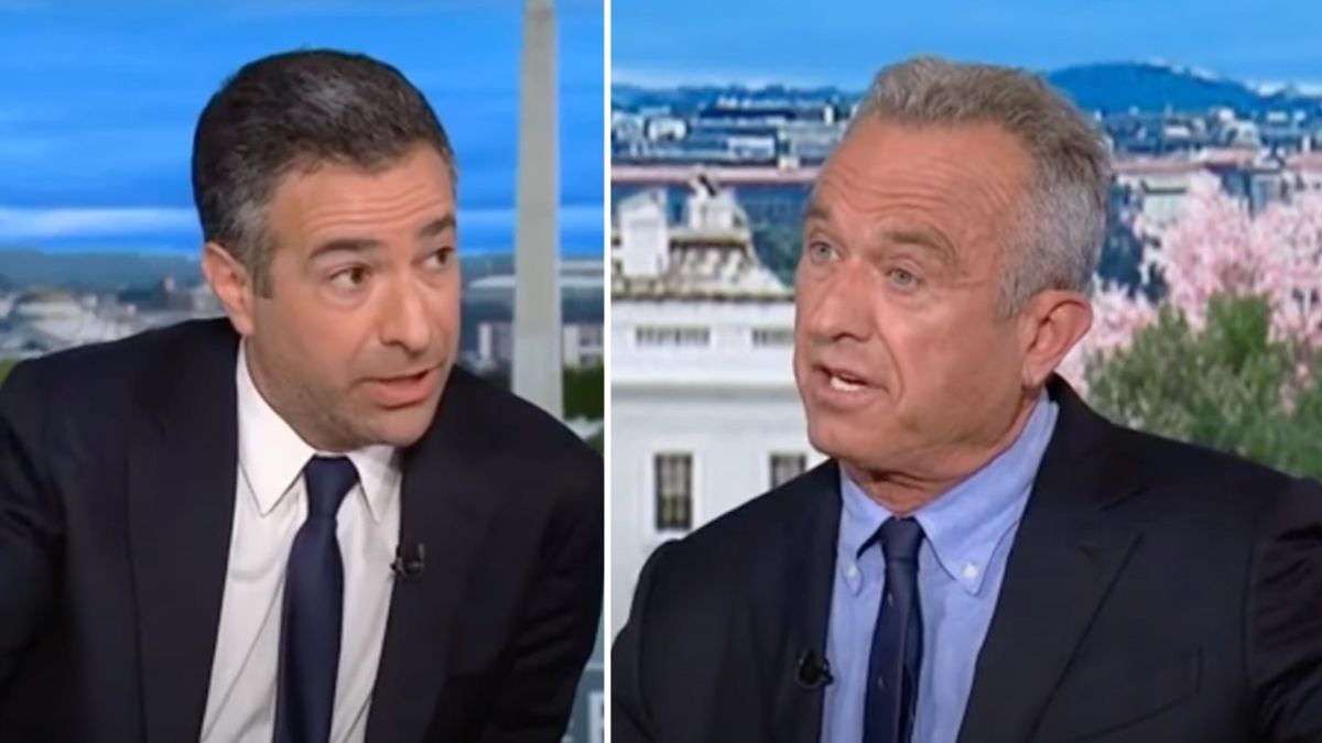RFK Jr. Gets Heated as Ari Melber Grills Him Over Apparent ‘Warmth ...