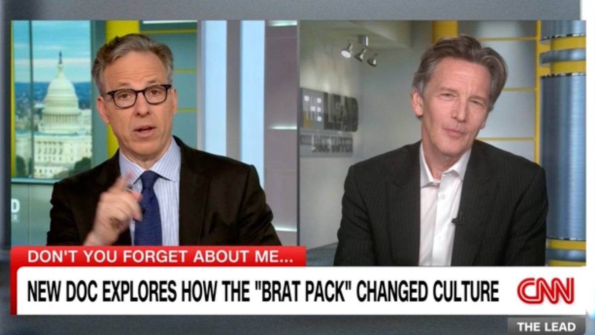 Jake Tapper Starstruck by '80s Brat Pack Star Andrew McCarthy