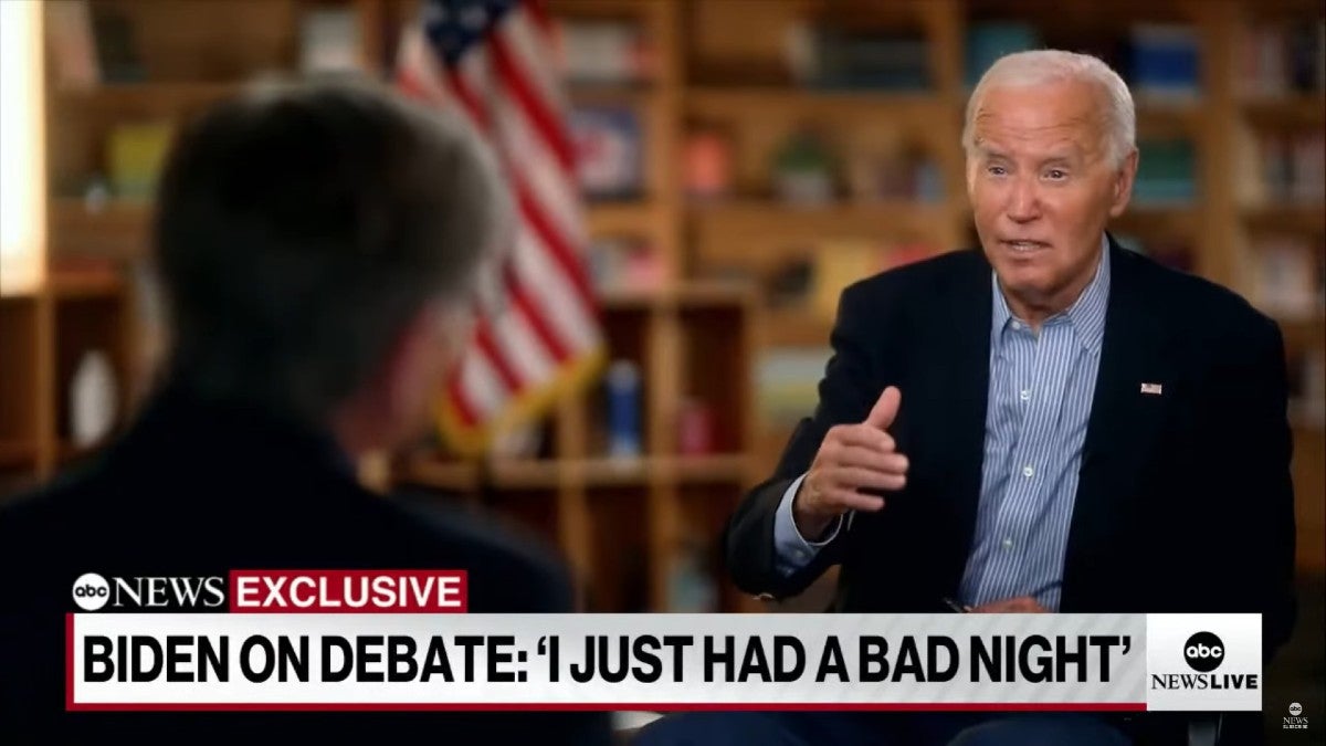 ABC Biden Interview Tops Friday Ratings With 8.5 Million Viewers
