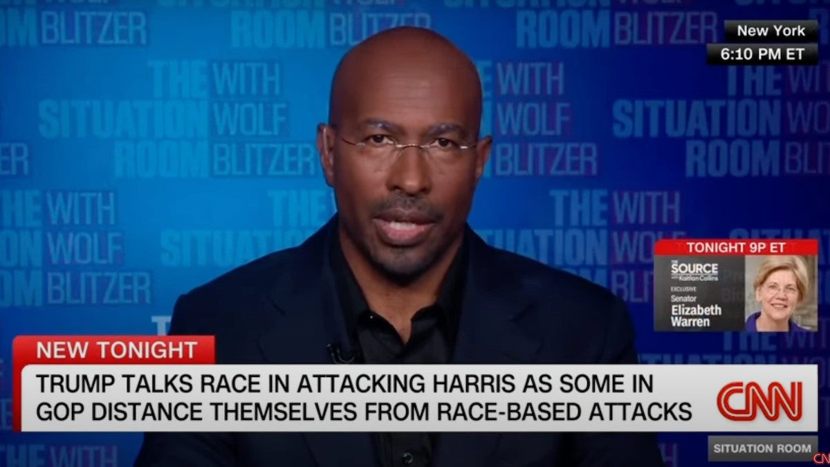 Van Jones Says Kamala Harris Race Attacks Will Be GOP Downfall