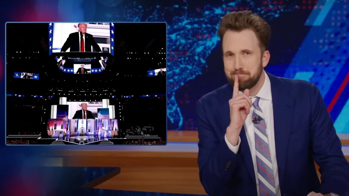 'The Daily Show': Jordan Klepper's Joke About the RNC 'Crashing the ...