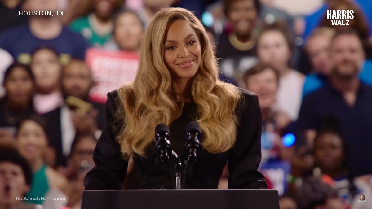 Watch Beyoncé's Stirring Call to Vote at Kamala Harris' Houston Rally ...