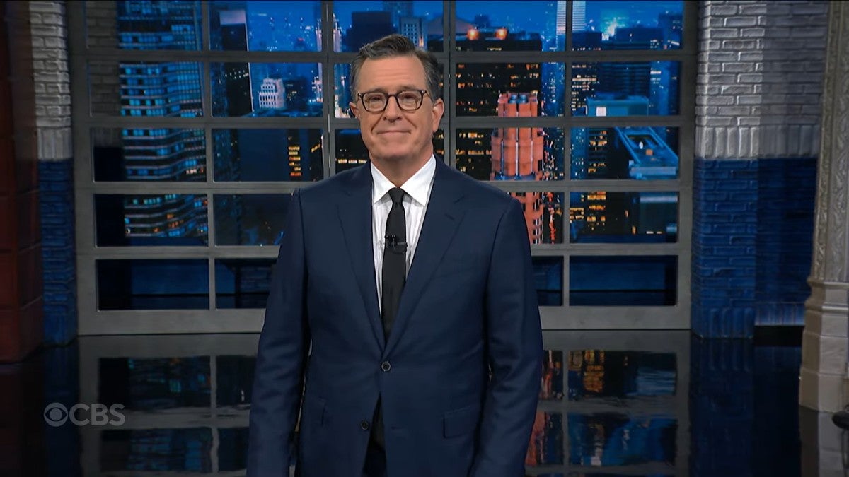 Stephen Colbert Says Lately Trump Looks Like His Brain 'Stepped on a ...