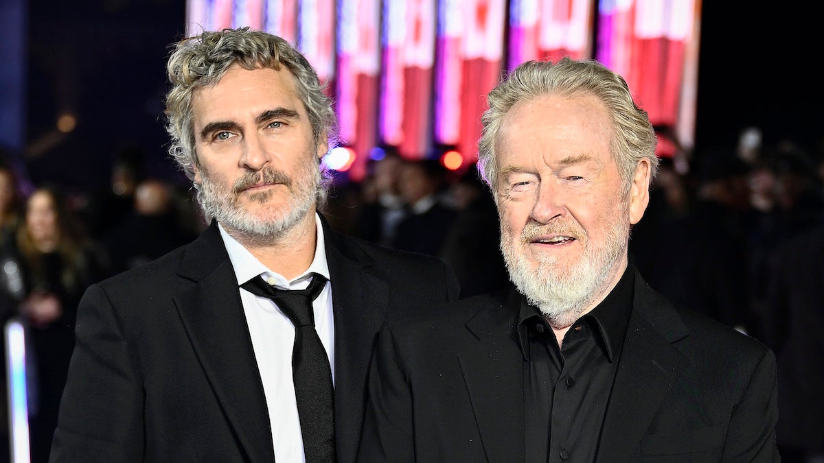 Ridley Scott Had to Talk Joaquin Phoenix Out of Quitting 'Gladiator'