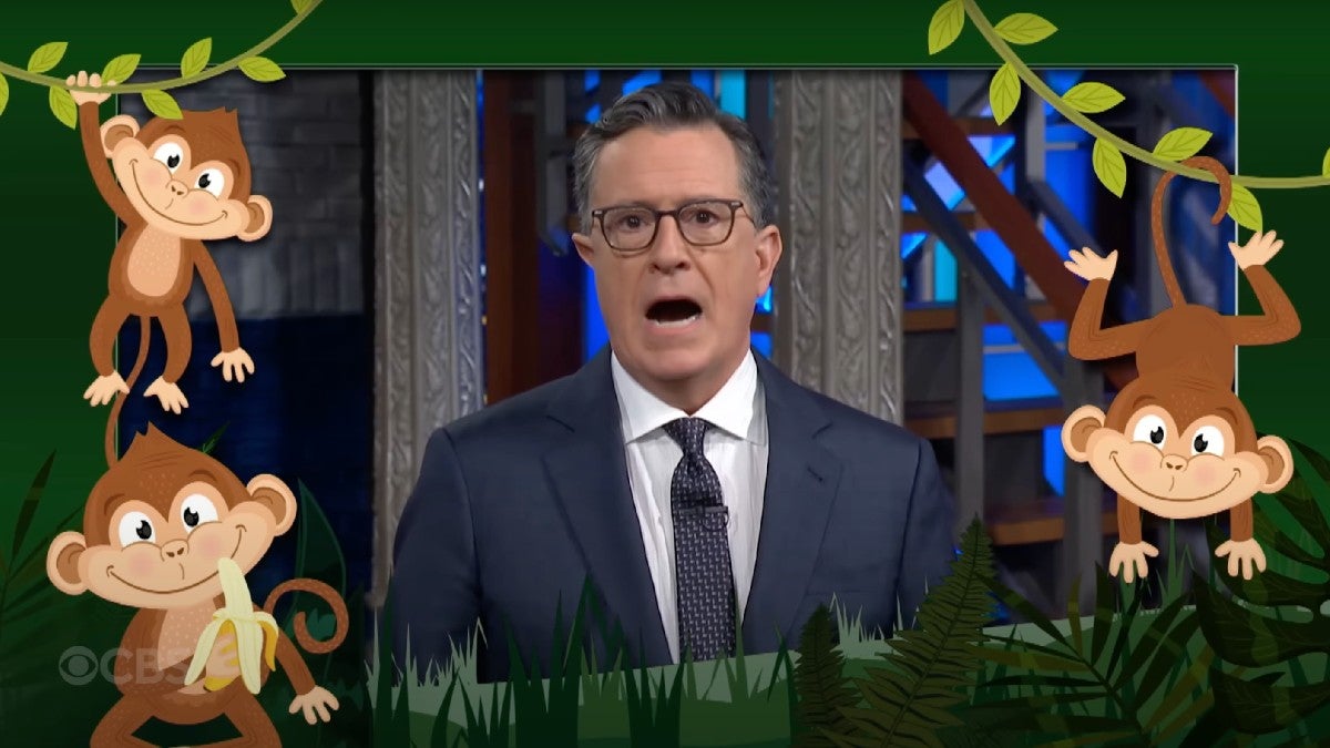 Stephen Colbert Envies Escaped Monkeys Who Went 'Off the Grid'