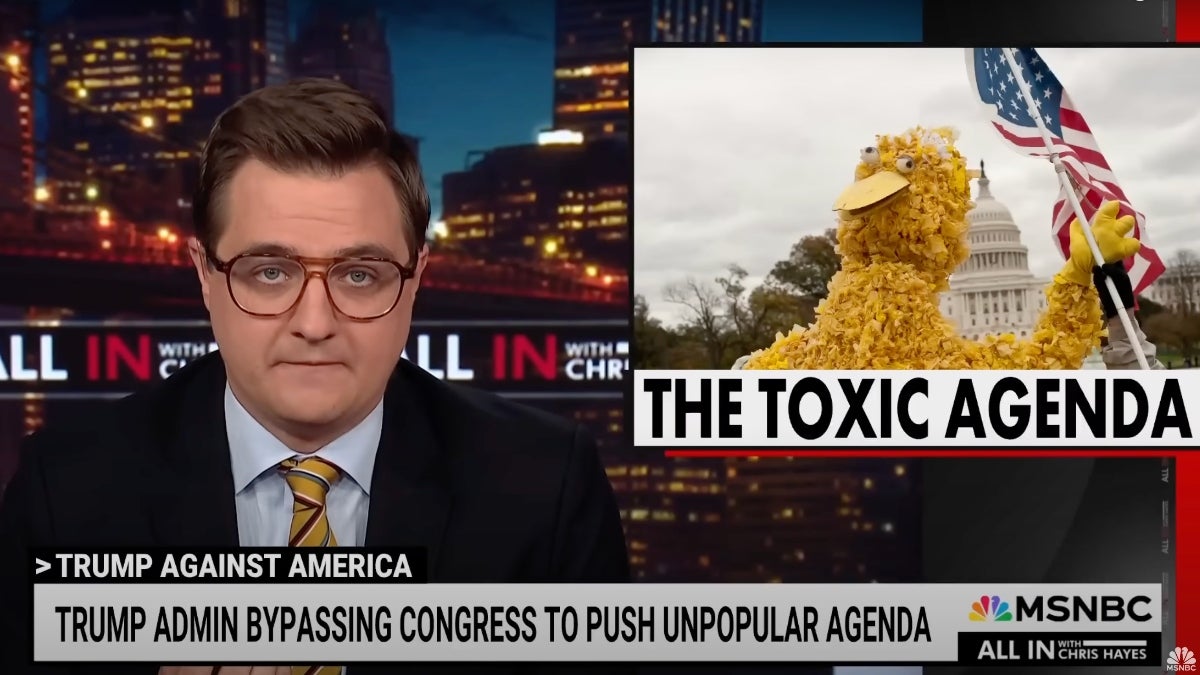Chris Hayes Explains the GOP's 'Sesame Street' Problem After Trump's ...